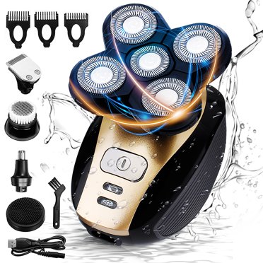 Electric Shaver for Women, 4 in 1 Rechargeable Razor Waterproof ...