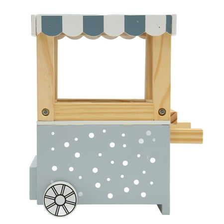 Wooden Popcorn Machine Toy, Wood Material Mini Popcorn Machine ...
