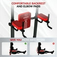 LNOW Multifunction Power Tower Pull up Bar Dip Station Power Rack with ...