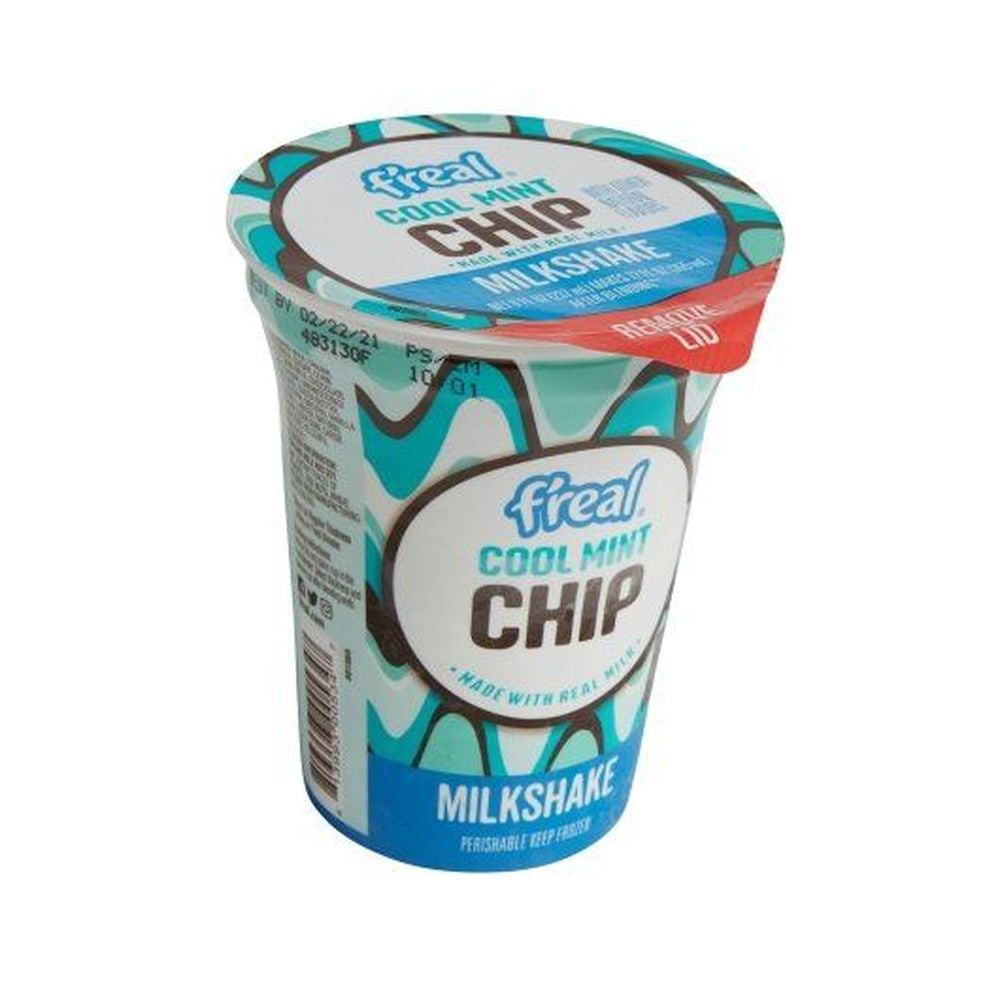 Freal Cool Mint Chip Milkshake, 8 Fluid Ounce -- 12 per case - Walmart.com