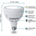 50W LED Pool Light for Inground Swimming Pool, 120V 5000LM Daylight ...