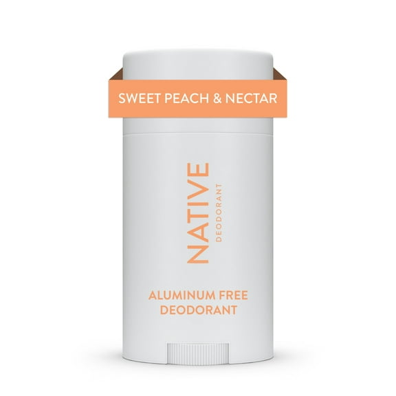 Native Deodorant Sweet Peach & Nectar Mini Travel Size 0.35 oz Aluminum ...