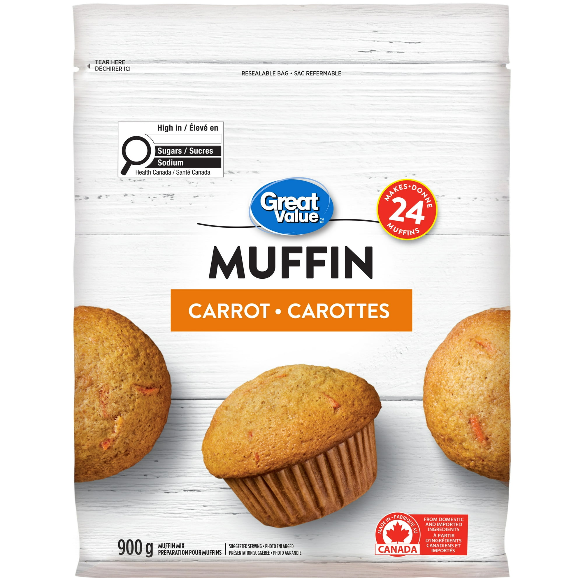 Click here for Great Value Carrot Muffin Mix 180x248x70 Cm prices