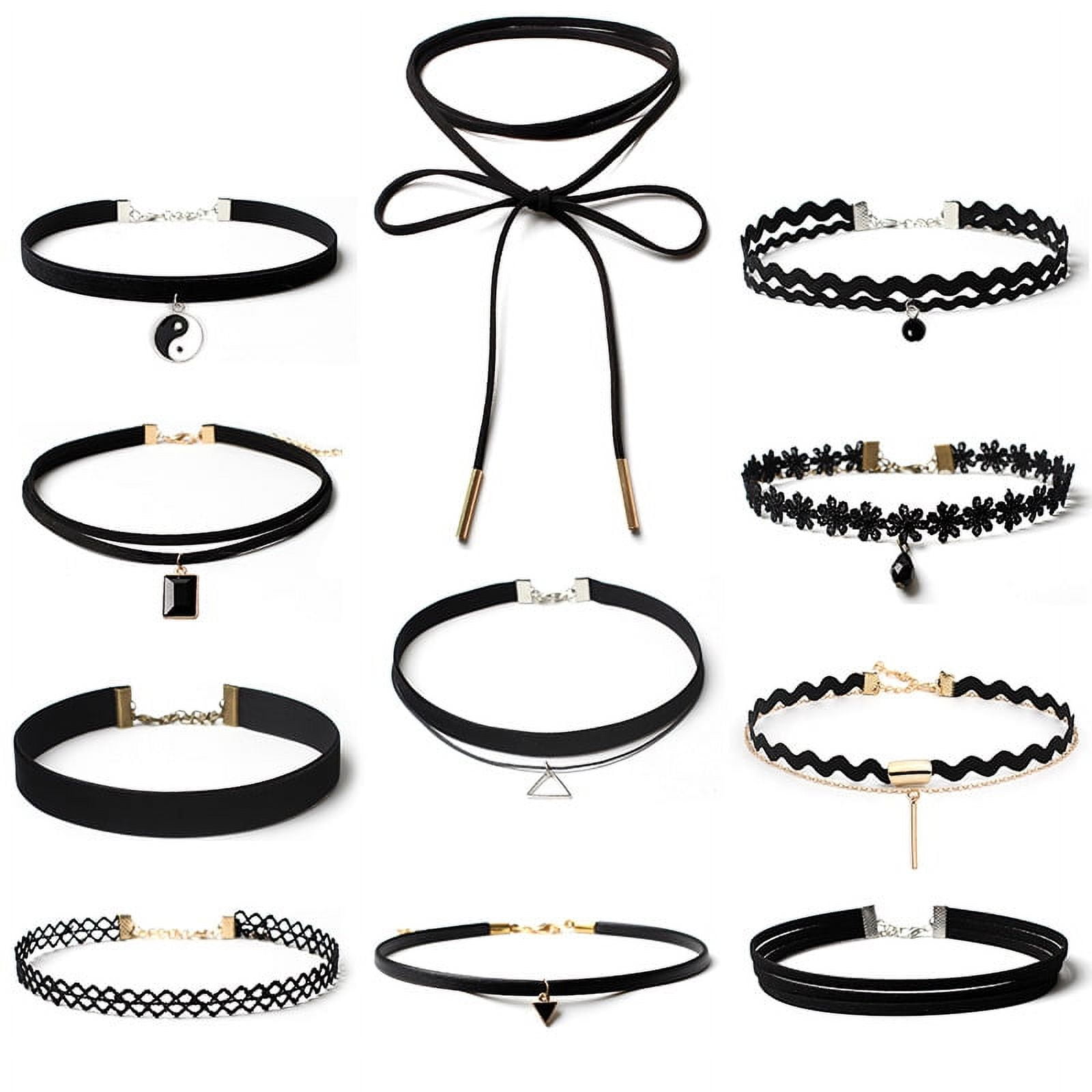 Click here for Kakowely 11pcs Women Gothic Style Chocker Necklace... prices