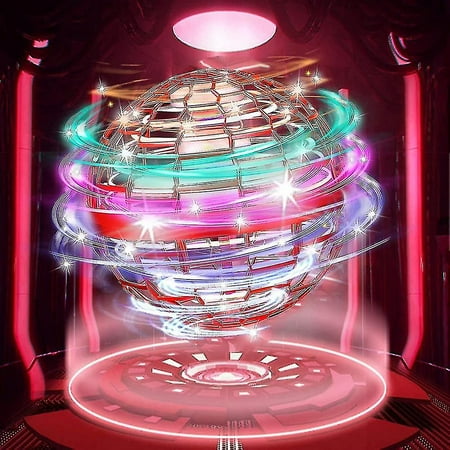 Flynova Pro Flying Orb, Mini Drone Flying Ball Built-in Rgb Led Spinner ...