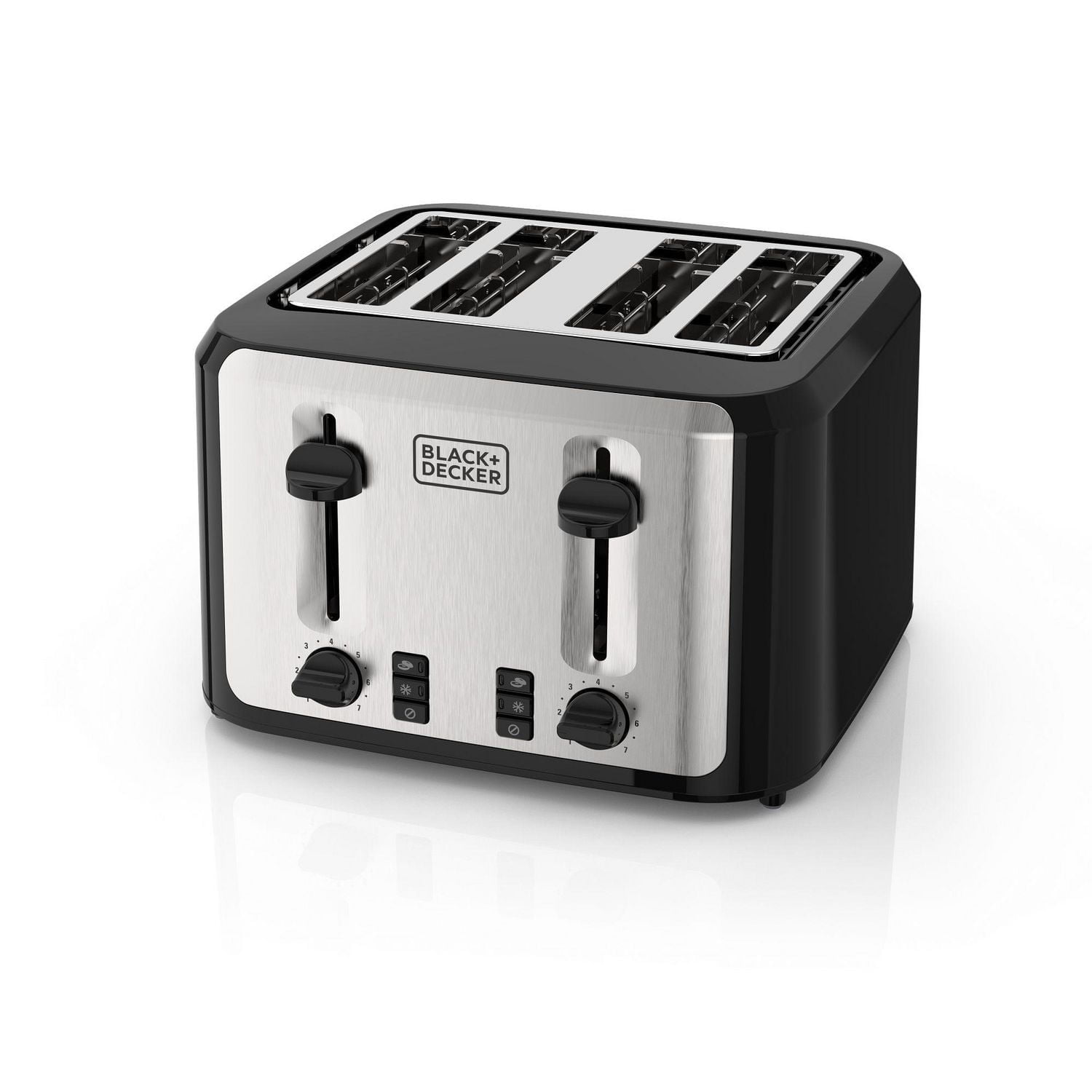 Click here for Black+Decker 4-Slice Toaster  Stainless Steel/Blac... prices
