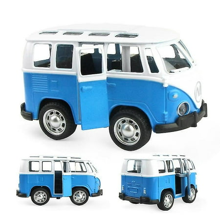Bus Mini Pull Back Sliding Alloy Bus And School Bus, Simulation Car ...