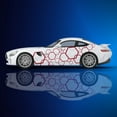 DUFDERIA Honeycomb hexagon car stickers car packaging stickers car ... DUFDERIA Honeycomb hexagon car stickers car packaging stickers car ...