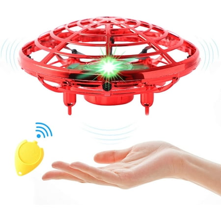 Flying Toy Mini Drone for Kid, Hand Controlled Flying Ball with LED ...