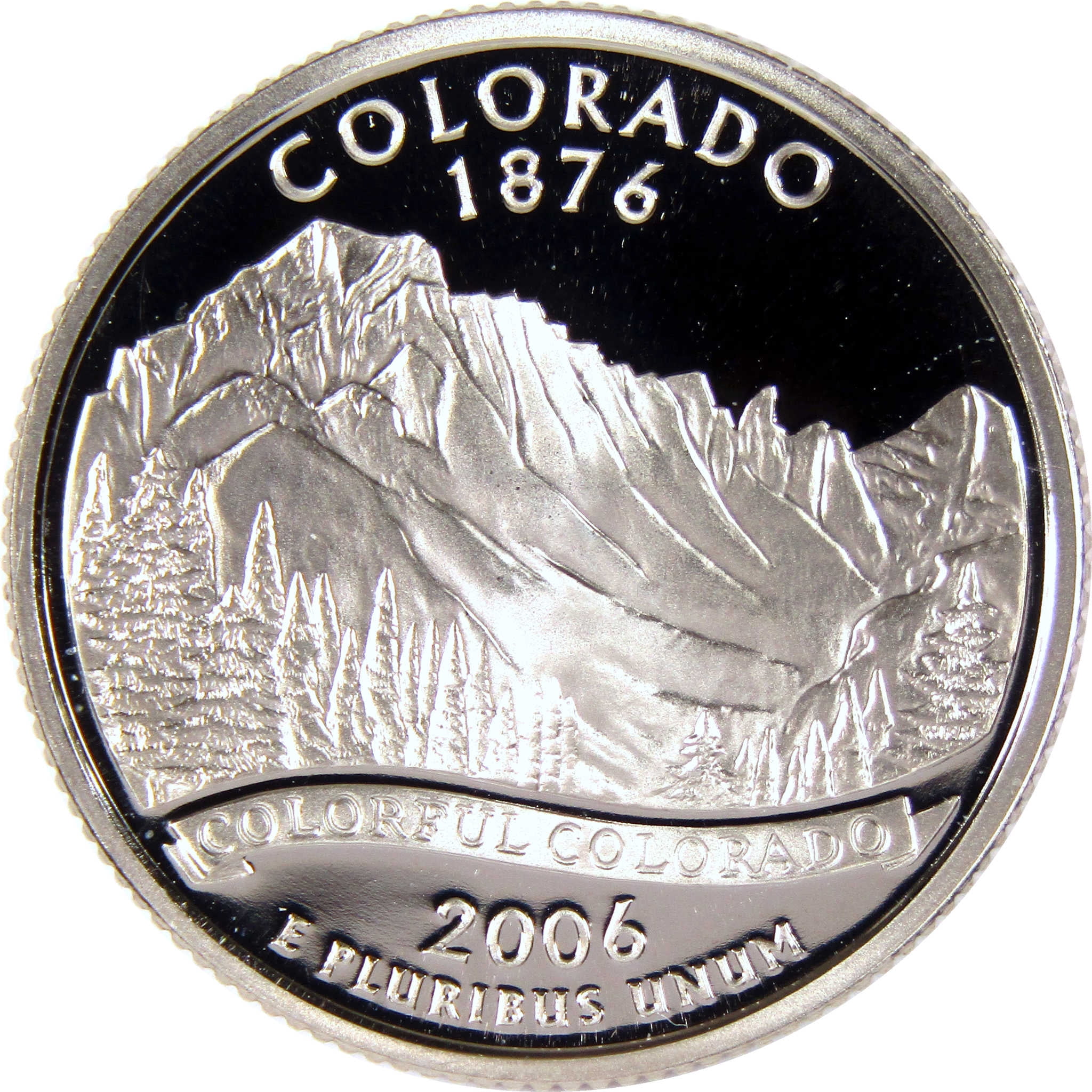2006 S Colorado State Quarter Clad 25c Proof Coin - Walmart.com