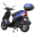 "X-Pro 50cc Gas Moped Scooter for Adults, Electric/Kick Start, 10 ...