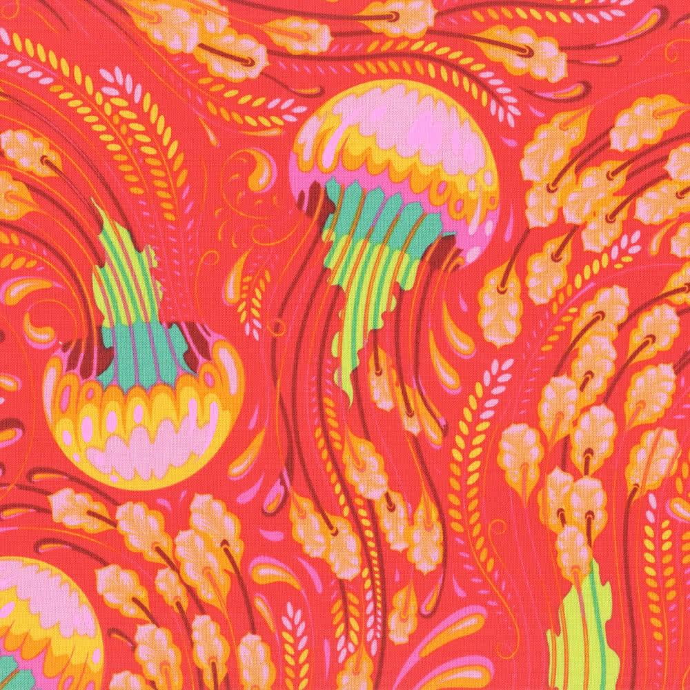 Free Spirit Tula Pink Zuma Sea Bloom Glowfish - Walmart.com