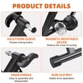 Magnetic Stationary Bike Stand Fits 26"-28" and 700C Wheels,Adjustable ...