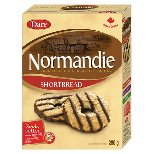 Normandie Shortbread Cookies, Dare, 280g - Walmart.ca