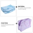 BESTYASH 5Pcs Assorted Color Toiletry Bags Durable PVC Travel Makeup ...