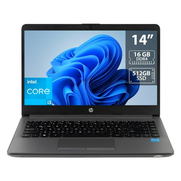 Laptop HP 240 G9 Intel Core i3 1215U RAM 16GB SSD 512GB Pantalla de 14' W11H | Walmart en línea