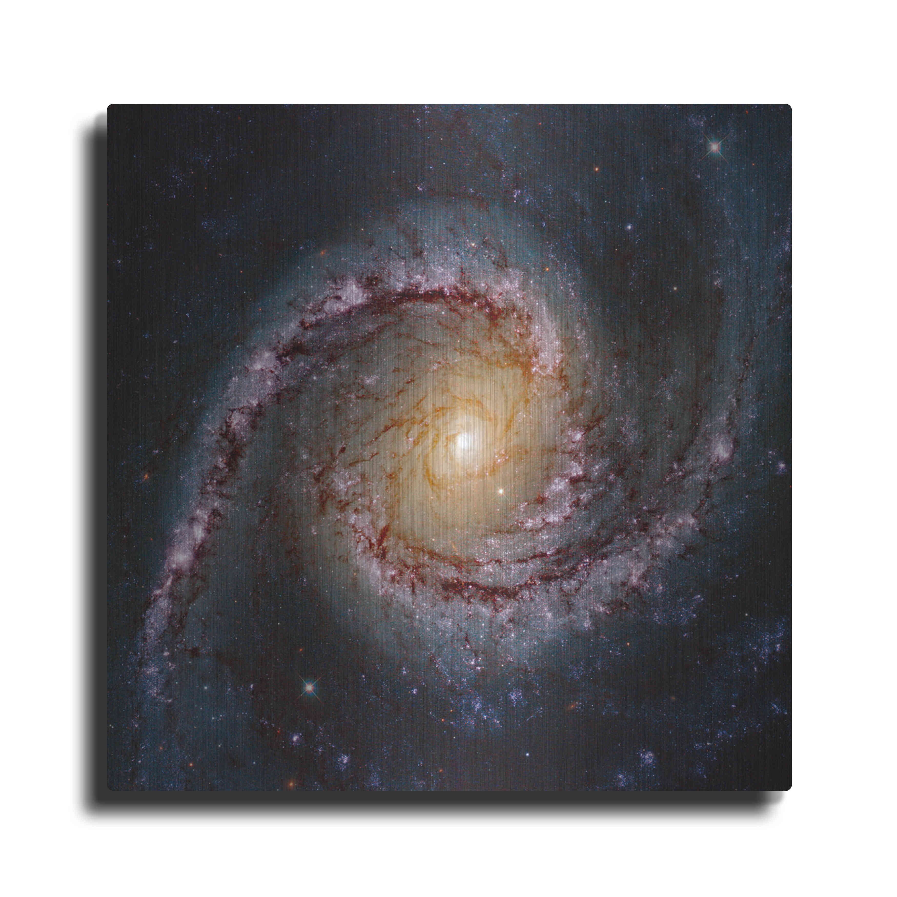 Luxe Metal Art 'Grand Swirls' Hubble Space Telescope, Metal Wall Art ...