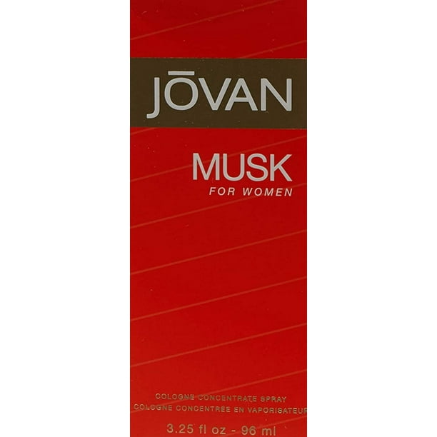 Perfume Jovan Musk Eau de Cologne Concentrado 96 ml para mujer Jovan ...