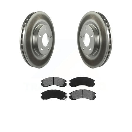 Transit Auto - Front Coated Disc Brake Rotors And Semi-Metallic Pads ...