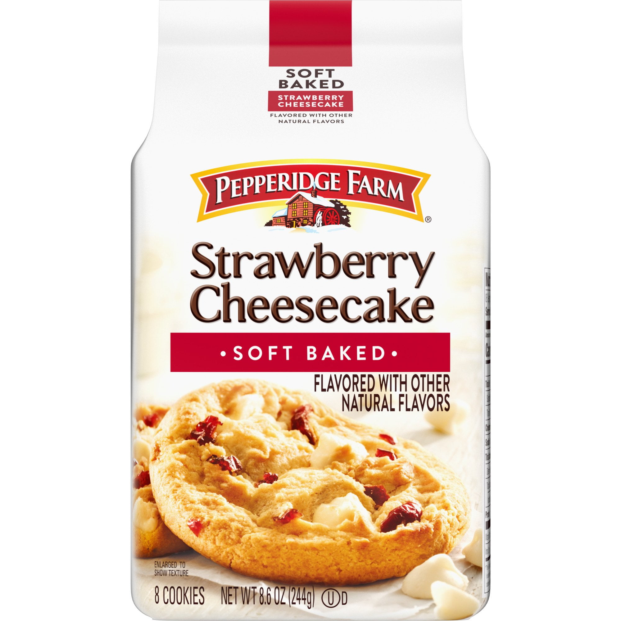 Pepperidge Farm Soft Baked Strawberry Cheesecake Cookies, 3-Pack 8.6 oz ...