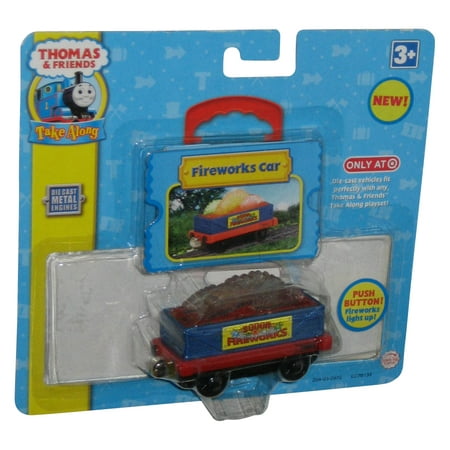 Thomas & Friends Take Along (2008) Fireworks Car Die-Cast Metal Tank ...