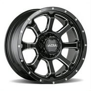 Dropstars 645B 20x9 5x127/5x139.7 +00et Satin Black Milled Wheel 2017 ...