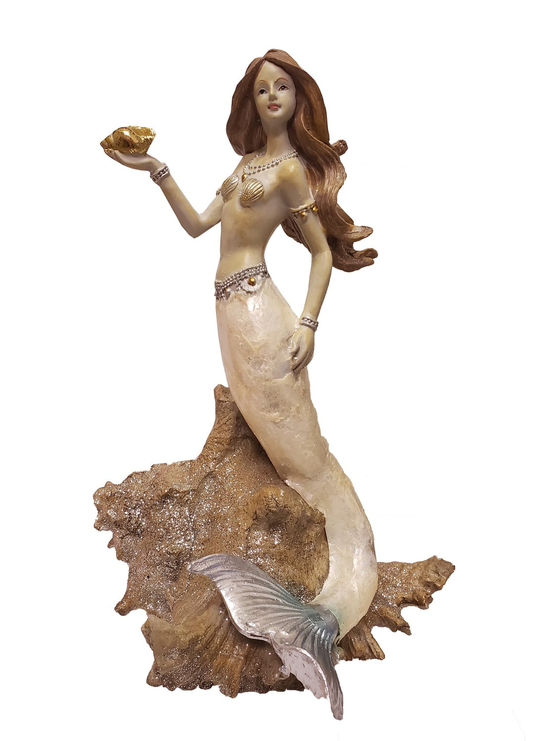 Figurines Sculpture Mermaid hand standing etna.com.pe