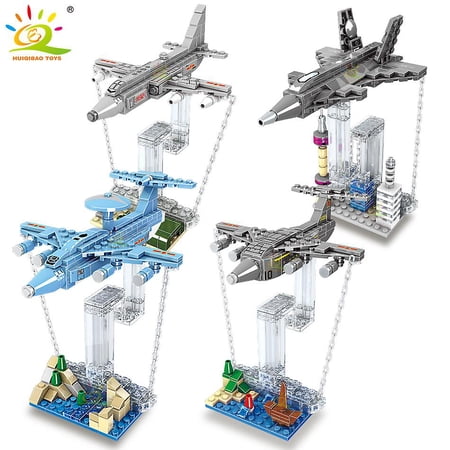 785pcs Suspended Airplane Building Blocks Tensegrity Balance Series ...