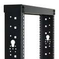 NavePoint 25U 2 Post Open Frame Server Rack for 19 Inch Equipment, AV ...