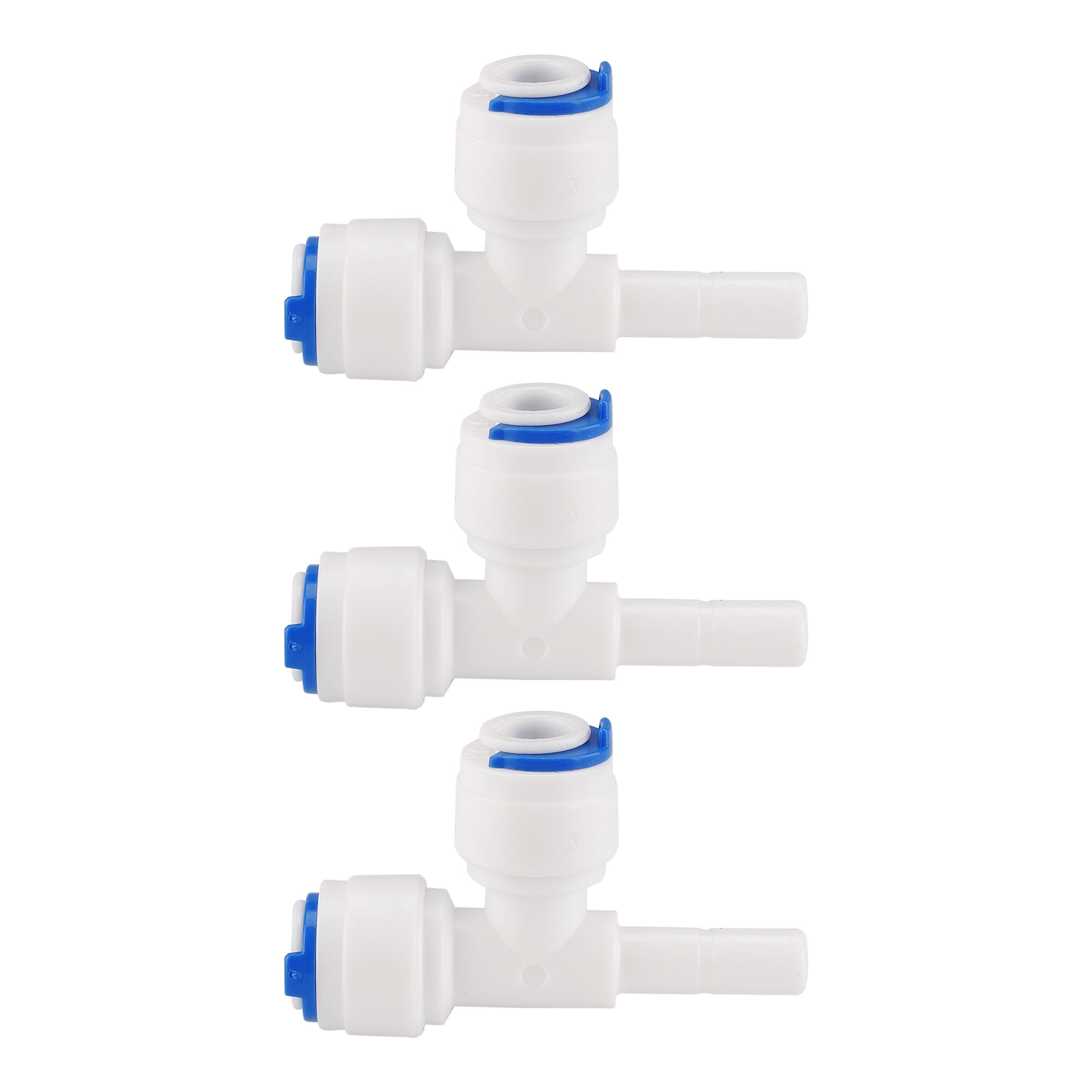 1/4 Inch OD Tee-type Quick Connect Water Purifier Tube Connector Filter ...