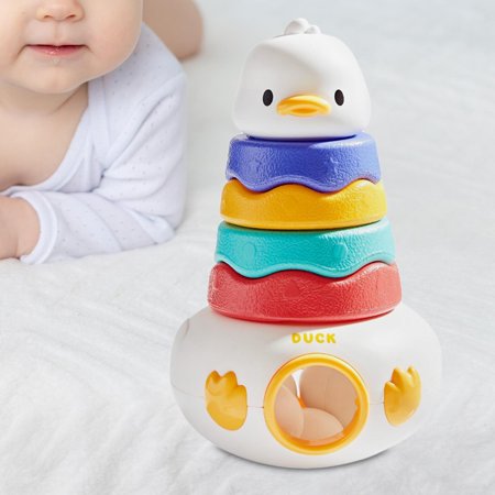 Stacking Rings Toys Stem Montessori for Hand Eye Coordination Preschool ...