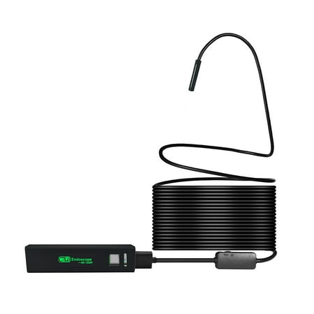 WiFi 1200P Digital Handheld USB Borescope Camera 8LEDs Adjustable IP68 ...