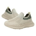 Girls' Breathable Mesh Sneakers Casual Lightweight Outdoor Slip On ...