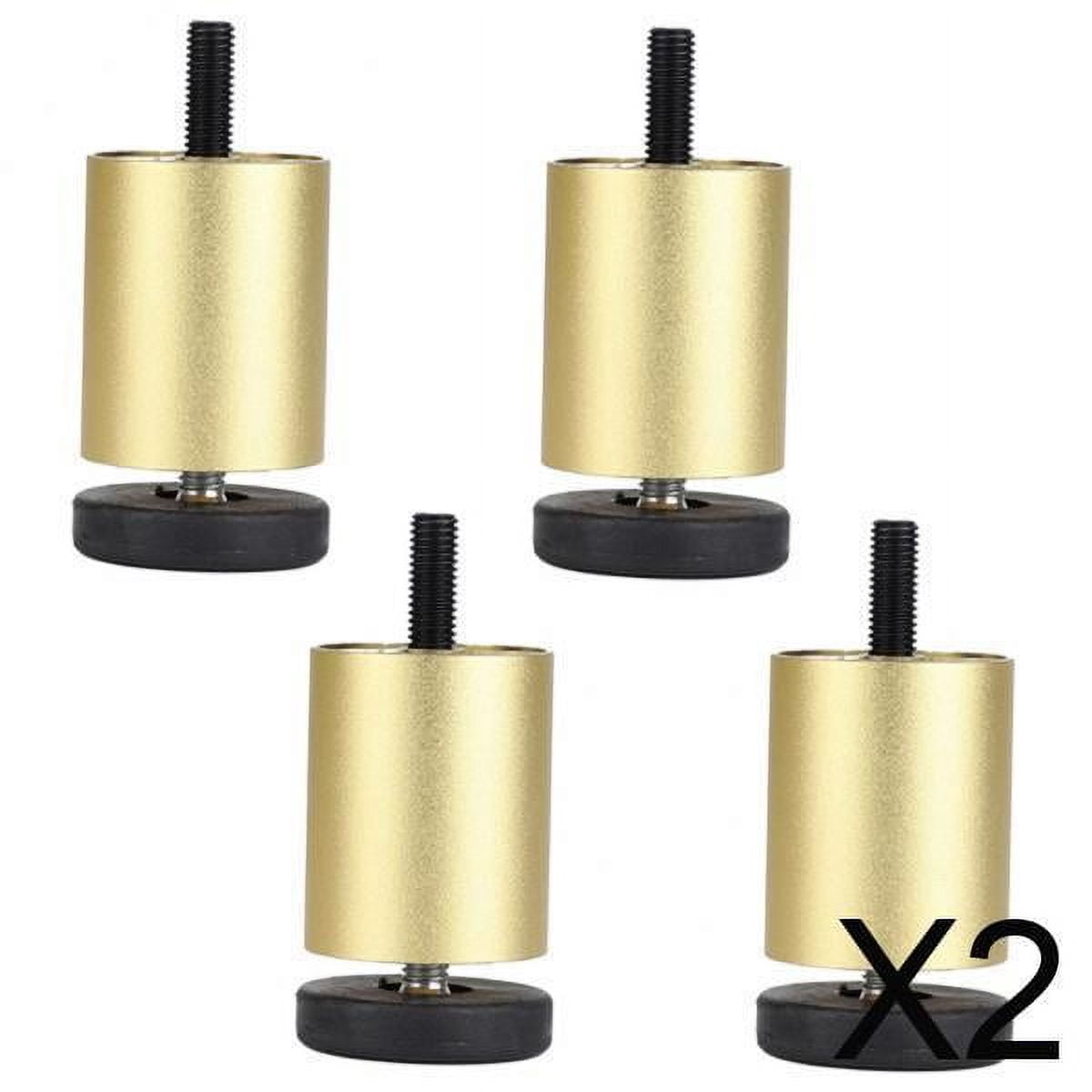2x4 Uds Patas De Muebles De Aleación De Aluminio Sofá Mesa Gabinete TV ...