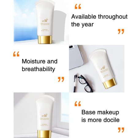 anti-aging oil control moisturizing SPF 50+ Prevent sunburn face body ...