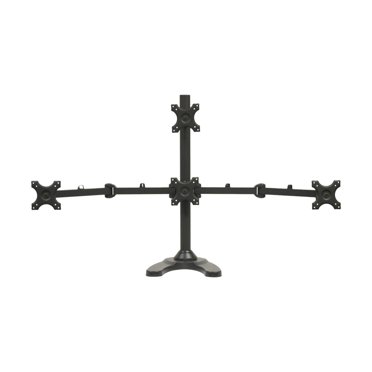 Ergotech Triple Desk Stand with Telescoping Wings - Walmart.com