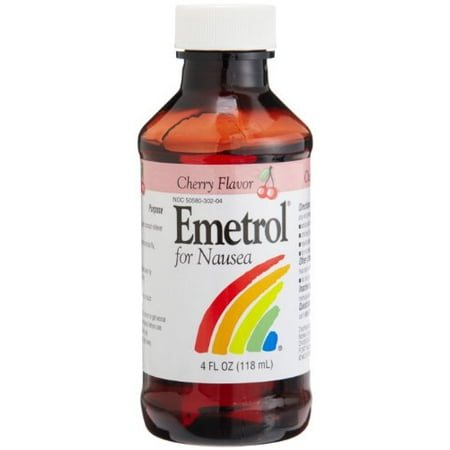 Emetrol For Nausea Cherry Flavor 4.0 Oz - Walmart.com