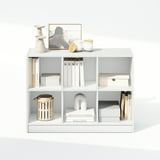 Furinno Basic 3x2 Cube Organizer Shelf Storage, Bookcase, White ...