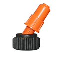 38720-PPB-X18 TeeJet Adjustable Spray Tip, Angled Cone Jet Assembly - Walmart.com