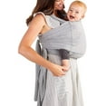 Moby Wrap Fit Hybrid Baby Carrier in Grey - Walmart.com