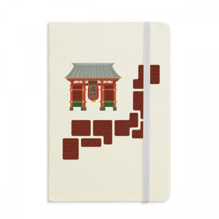 japanese symbol brick wall notebook official fabric hard cover classic ...