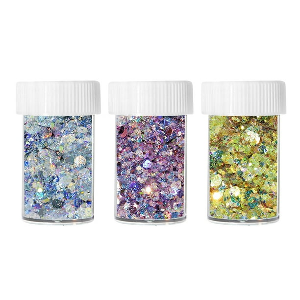 Laser flash powder patch nail flash powder block holographic flash with ...