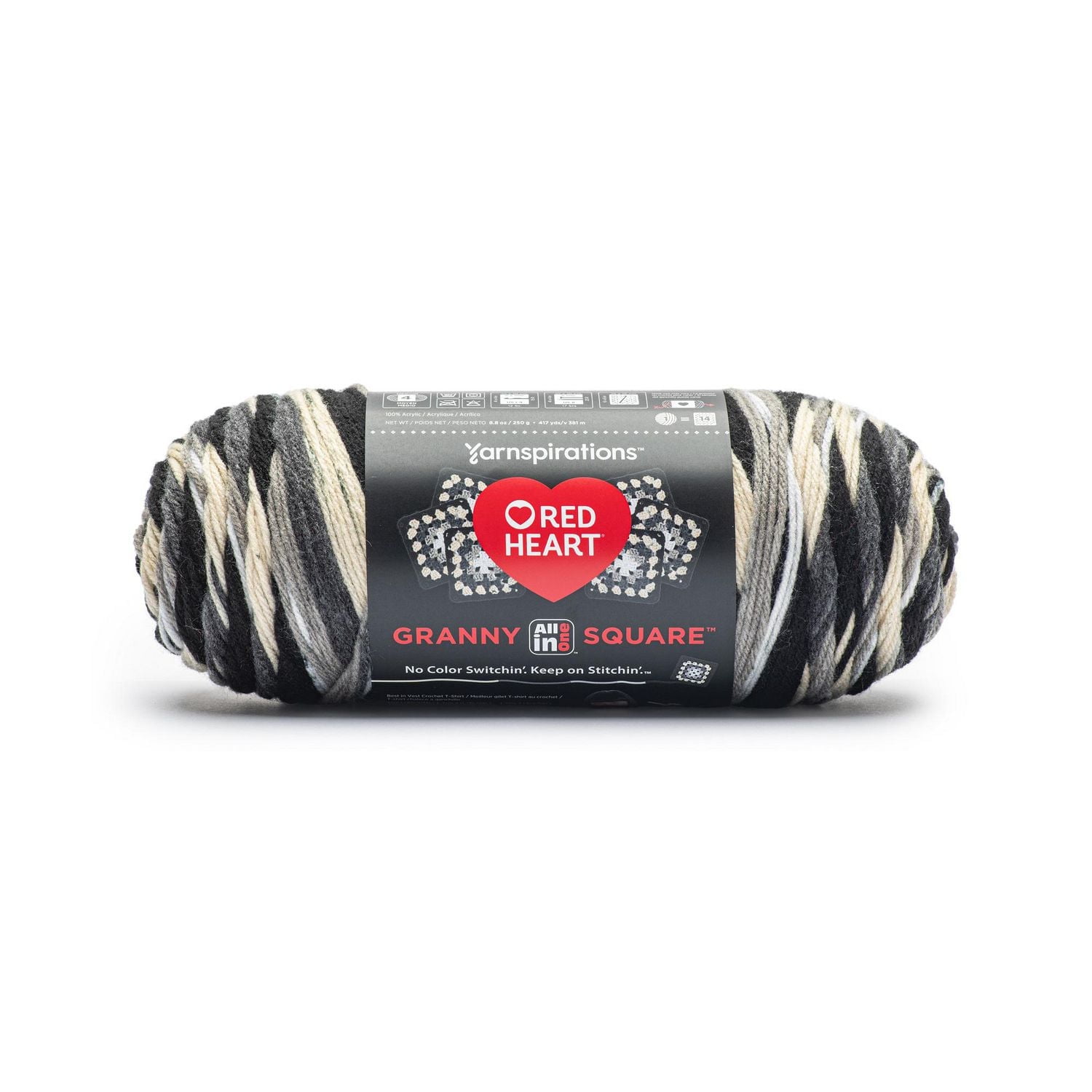 Click here for Red Heart All In One Granny Square #4 Worsted (Med... prices