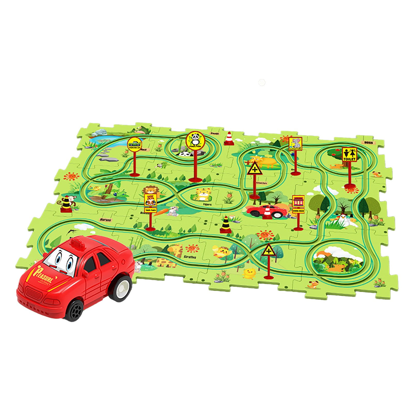 Click here for Riforla Trackmates Kids Car Track Set Puzzle Racer... prices