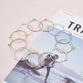 18Pcs 3 Colors Ring Brass Big Pendants Mixed Color 51x42x2mm Hole ...