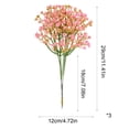 CaiTeLin Simulated Gypsophila Artificial Flower Stem, Silicone Baby ...