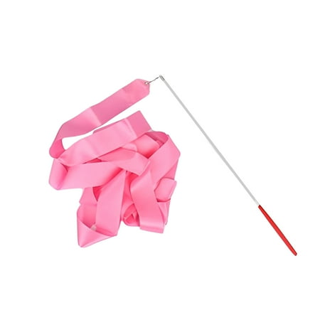mmirethe 2 Meters Ribbon Wands Girls Twirling Rod Stick Portable ...
