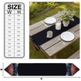 Basketball Table Runner Linen Burlap Table Runner 90 Inches Long Sports ...