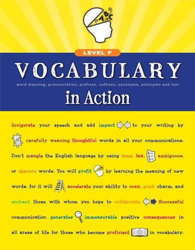 Pre-Owned Vocabulary in Action 2010: Vocabulary in Action Level F ...