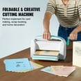 VEVOR Die Cutting & Embossing Machine for Arts & Crafts, 9" Portable ...